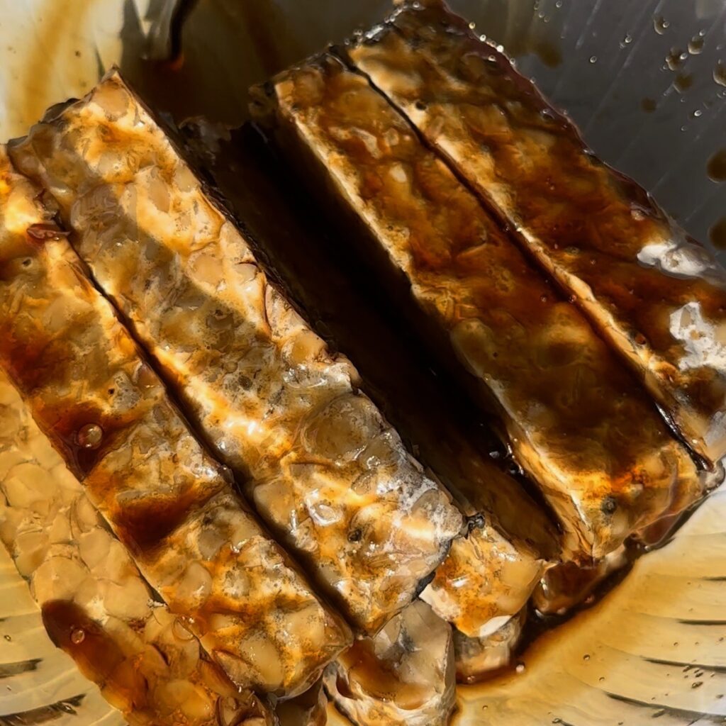 Baked Tempeh Fries with Dill Tahini Sauce - Avocado Skillet
