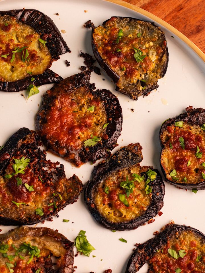 Crispy Baked Smashed Honey Feta Butternut Squash - Avocado Skillet