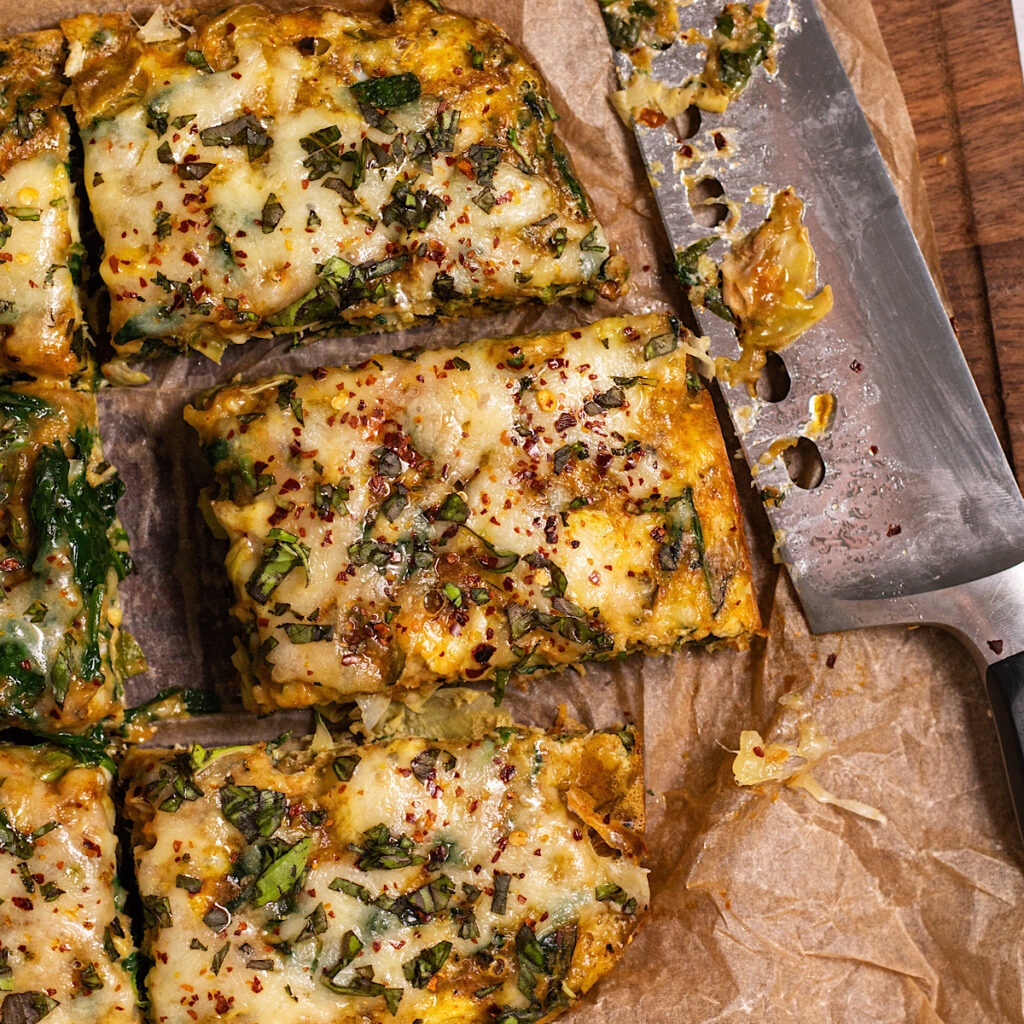 Spinach Artichoke Egg Bars - Avocado Skillet
